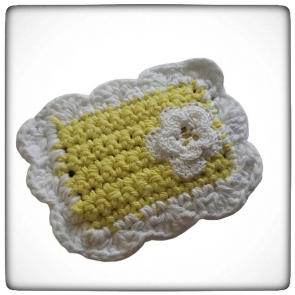 Hand Crafted | Kitchen | Handmade Crocheted Fancy Kitchen Spongeyellow ...